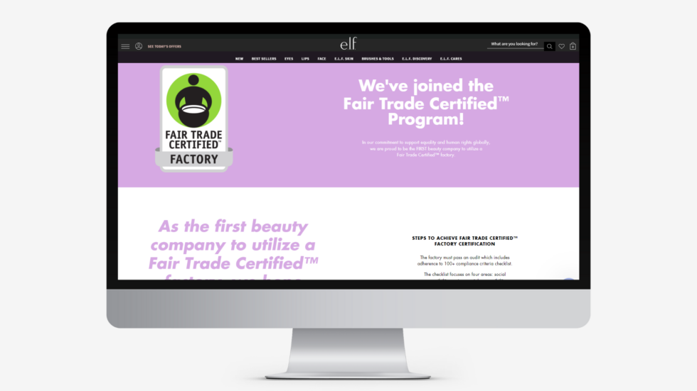 e.l.f. Beauty and Fair Trade USA™ Case Study: e.l.f. and Sustainability